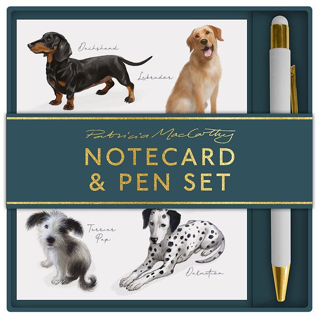 Set Tarjetas y Bolígrafo - Pat Mac Dogs – La Papelaria